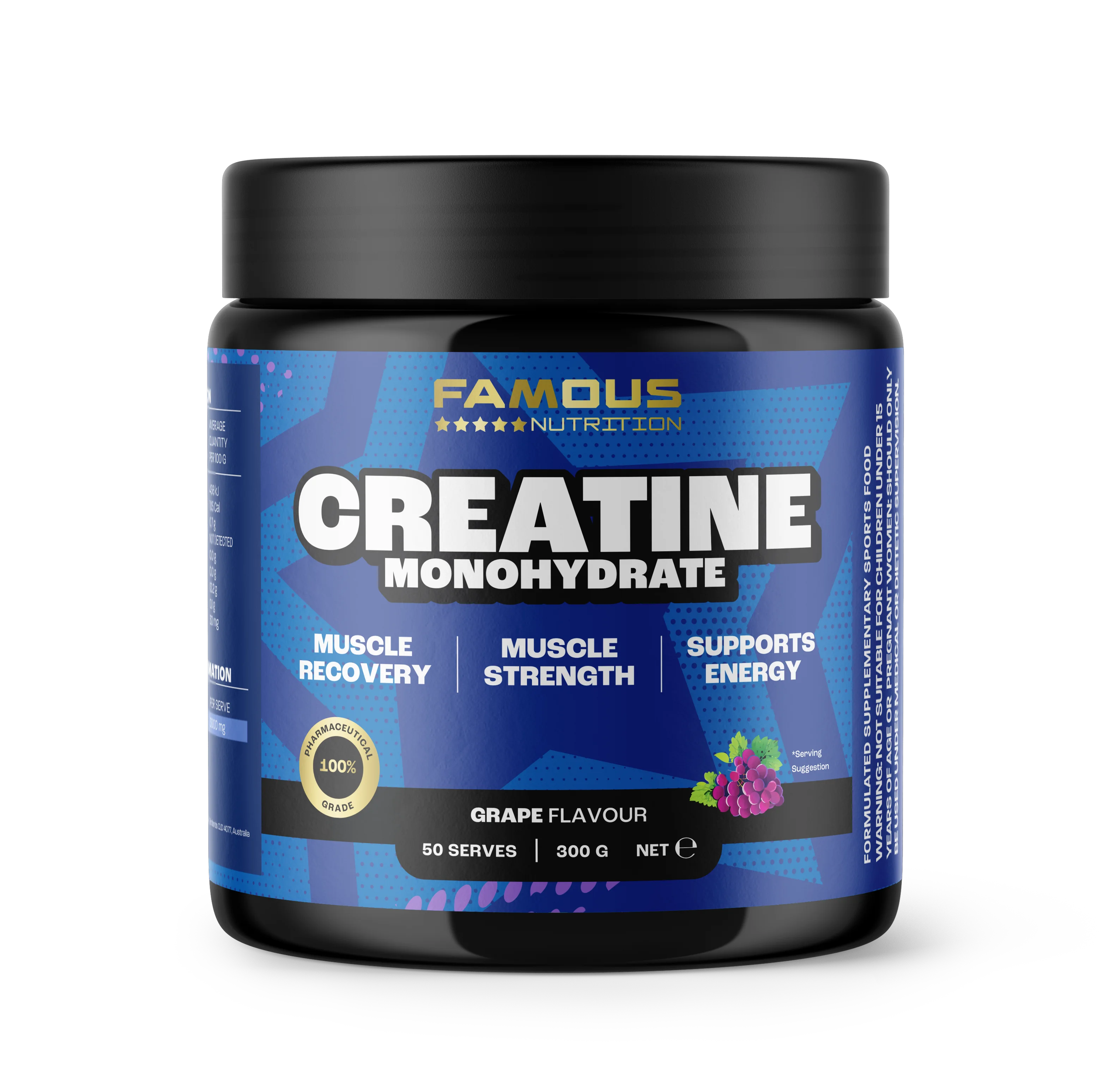 Creatine Powder - Buy Creatine Monohydrate – FAMOUS Nutrition