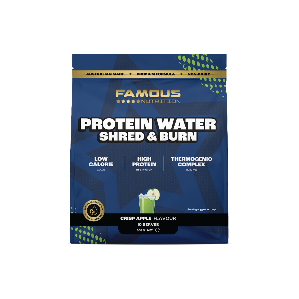 Protein Water Shred & Burn – FAMOUS Nutrition